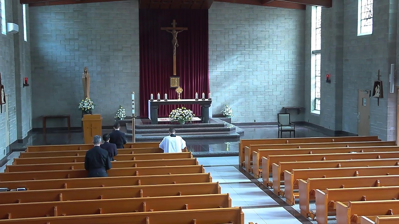 Mass- Pray with the Seminarians - YouTube