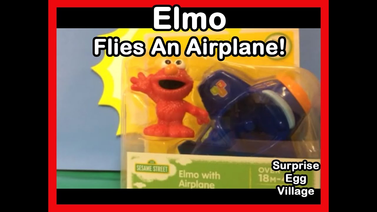 Elmo Flies An Airplane! - YouTube