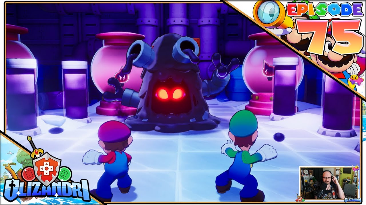 Mario & Luigi: Brothership - Glohm Pipegunk Face Off - Episode 75 - YouTube