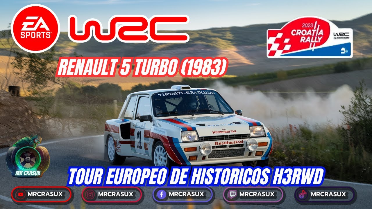 Tour Europeo de Históricos H3-RWD | Renault 5 Turbo 1983 | Rally ...