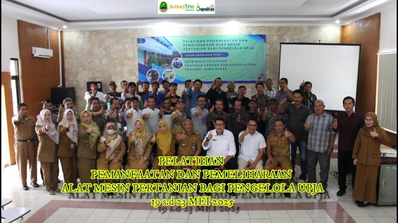Pelatihan Pemanfaatan dan Pemeliharaan Alsintan Bagi Pengelola UPJA ...