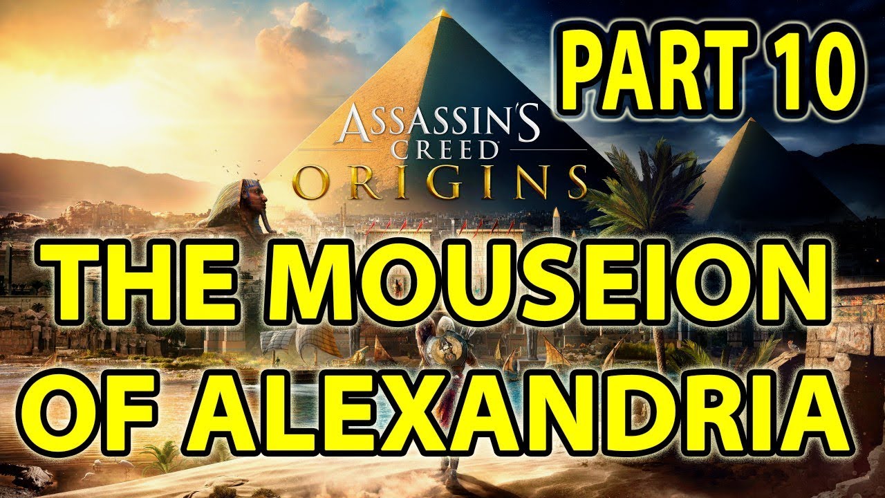 Assassin's Creed: Origins Ancient Egypt The Mouseion Of Alexandria Tour ...