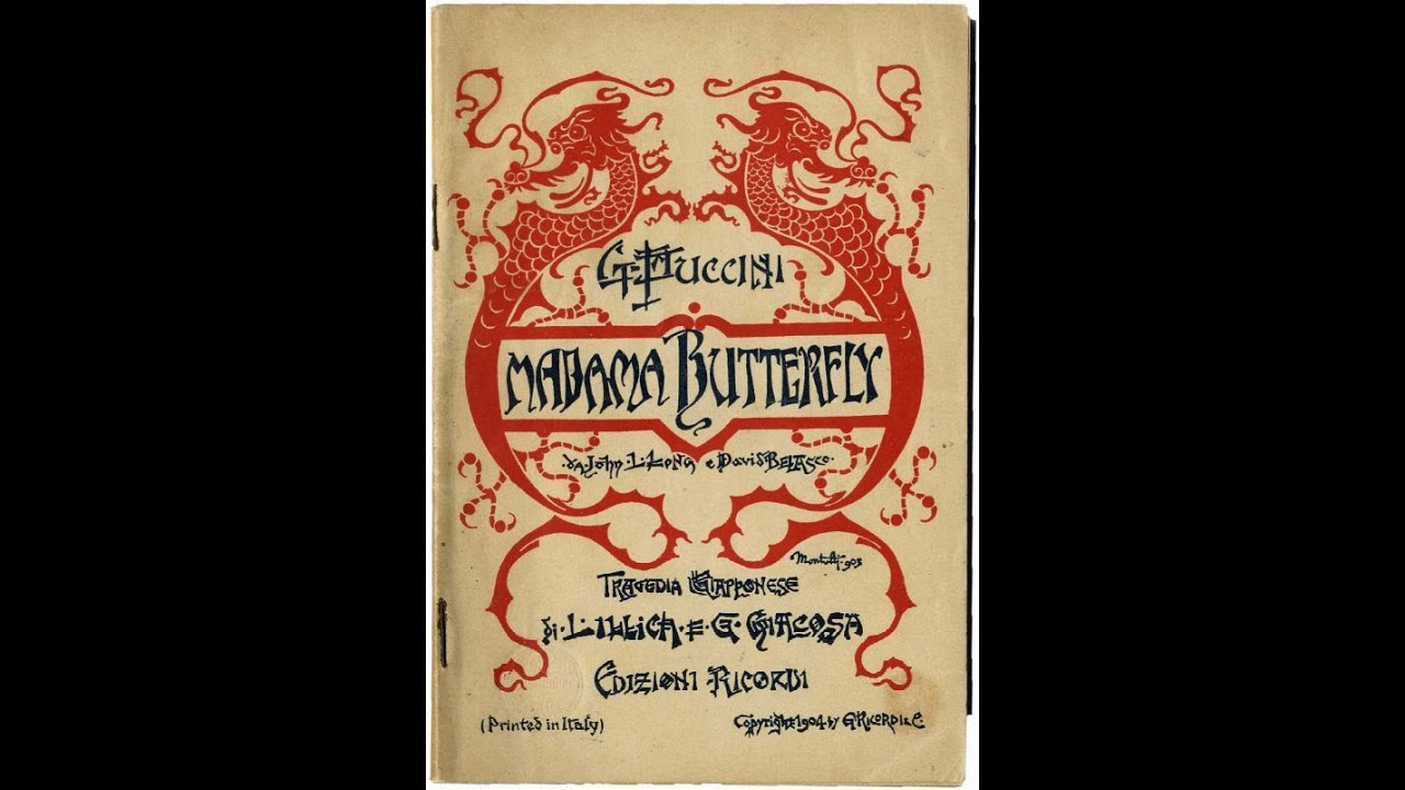 Puccini: Madama Butterfly - Addio fiorito asil - Richard Tauber, tenore ...
