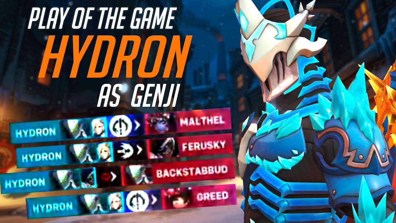 HYDRON is POPPING OFF ON GENJI! POTG! [ OVERWATCH 2 TOP 500 SEASON 3 ...