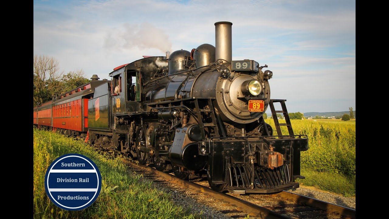 CN 89 and N&W 475: Trotting through Amish Country - YouTube