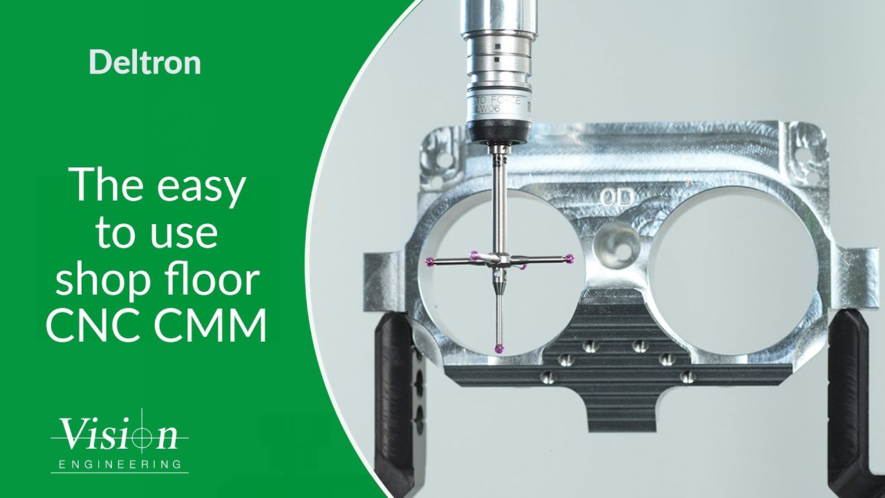 Deltron - The easy to use shop floor CNC CMM - YouTube