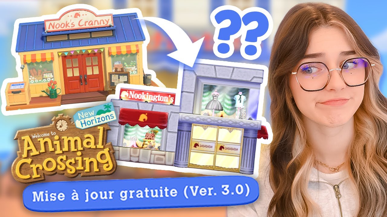 🤔 Nintendo aurait caché ça dans la MAJ 3.0 d'Animal Crossing New ...