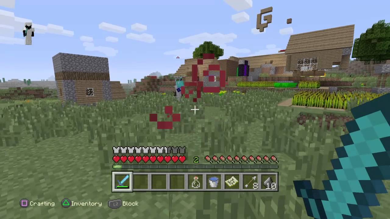Minecraft Playstation Lets Play Ep 7/ Platinum Trophy & Pvp - YouTube