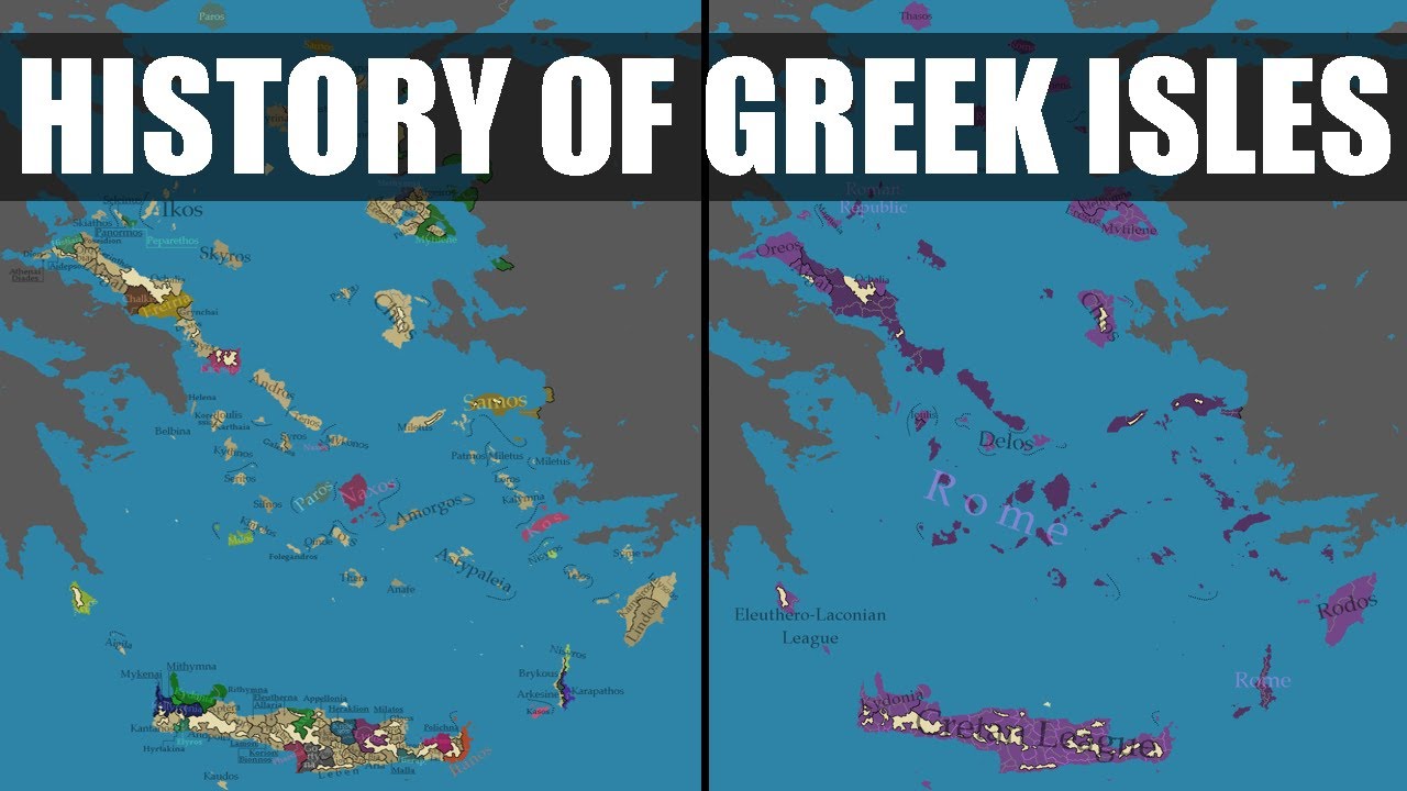 History of Ancient Greek Isles every year - YouTube