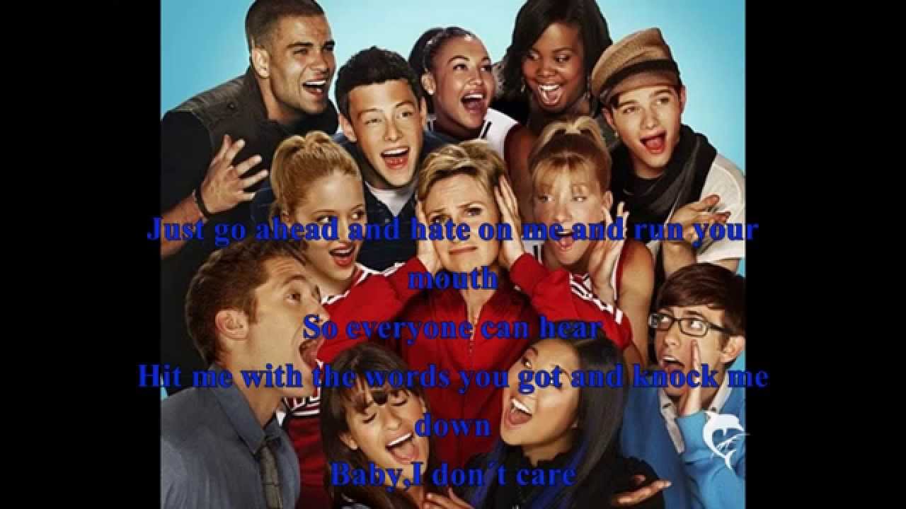 Glee Loser like me Lyrics - YouTube