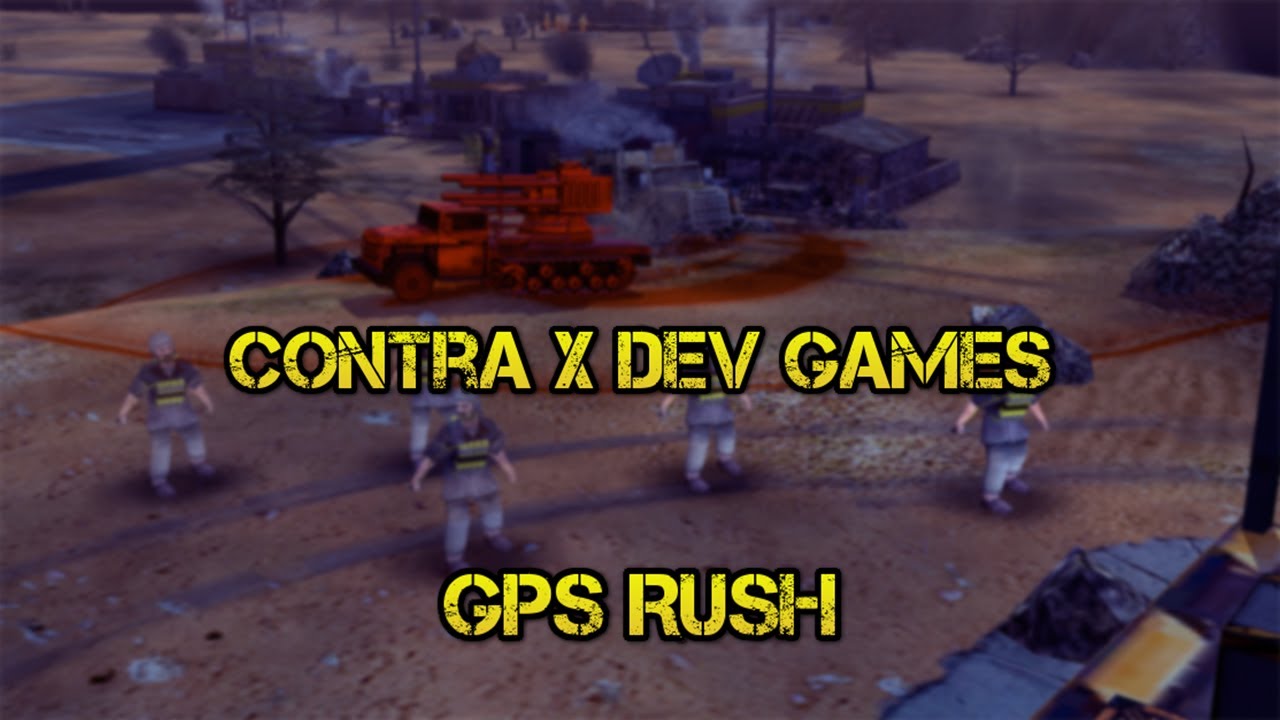 C&C Generals Contra X Developer Build Games #40 - Marakar vs dce - YouTube