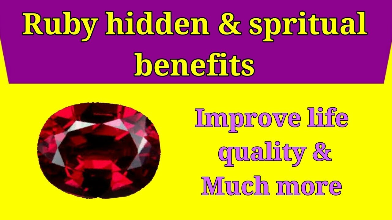 Spiritual Benefits of RUBY | BE RESPECTFUL | Gemstone dealing | - YouTube