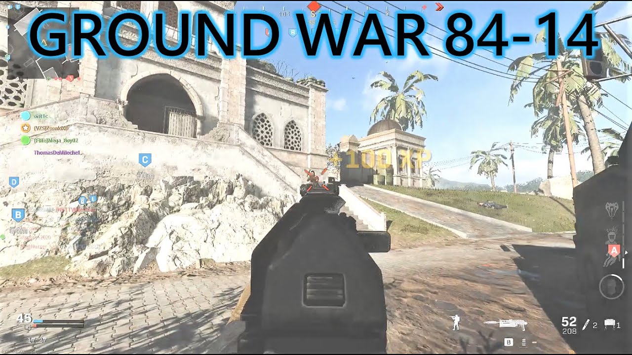 CoD: MW Ground War (84-14) PC HD Gameplay | Bizon - YouTube