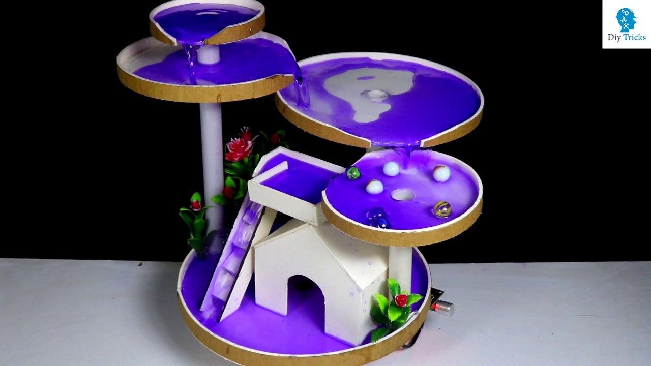 Amazing Water Fountain | How To Make Creative Water Fountain - YouTube