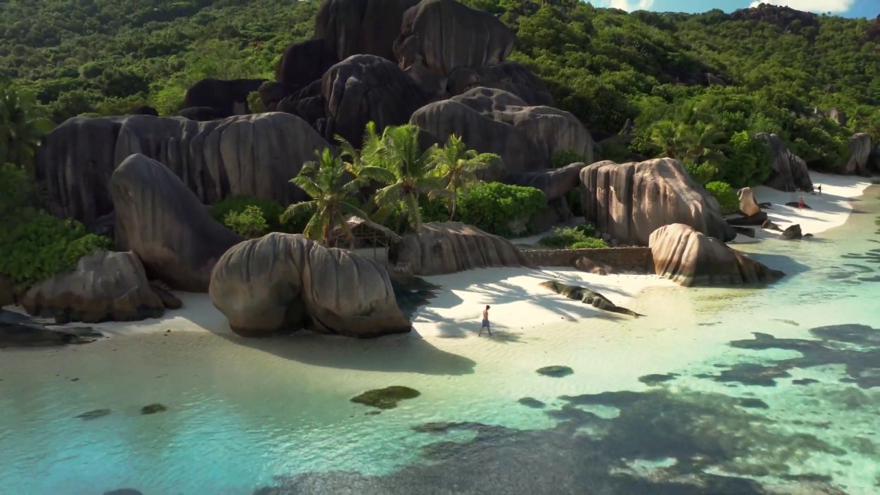 La Digue | Seychelles 4k drone - السيشل - YouTube