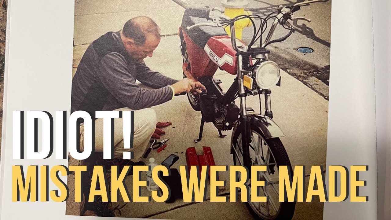 Mistakes Were Made! I'm such an idiot! #vintagemotorcycles - YouTube