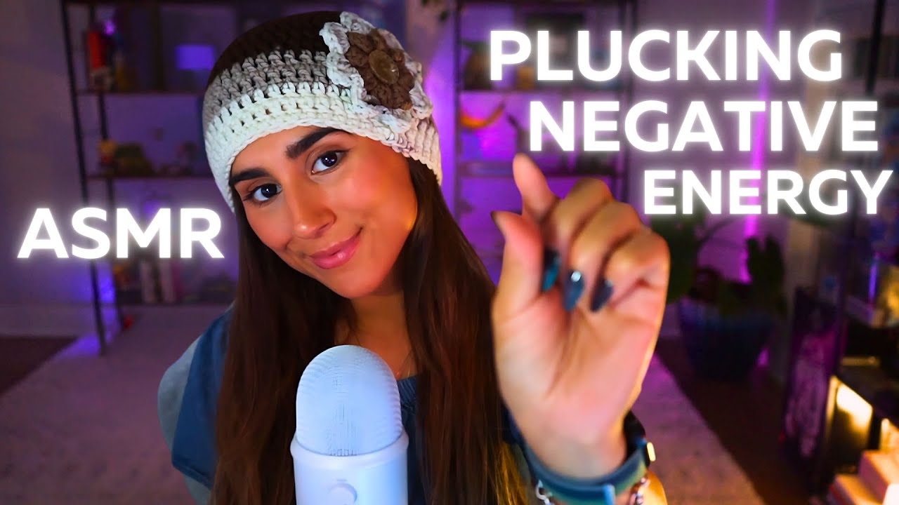 ASMR Pluck Away Negative Energy for a Cozy Start This Fall! - YouTube