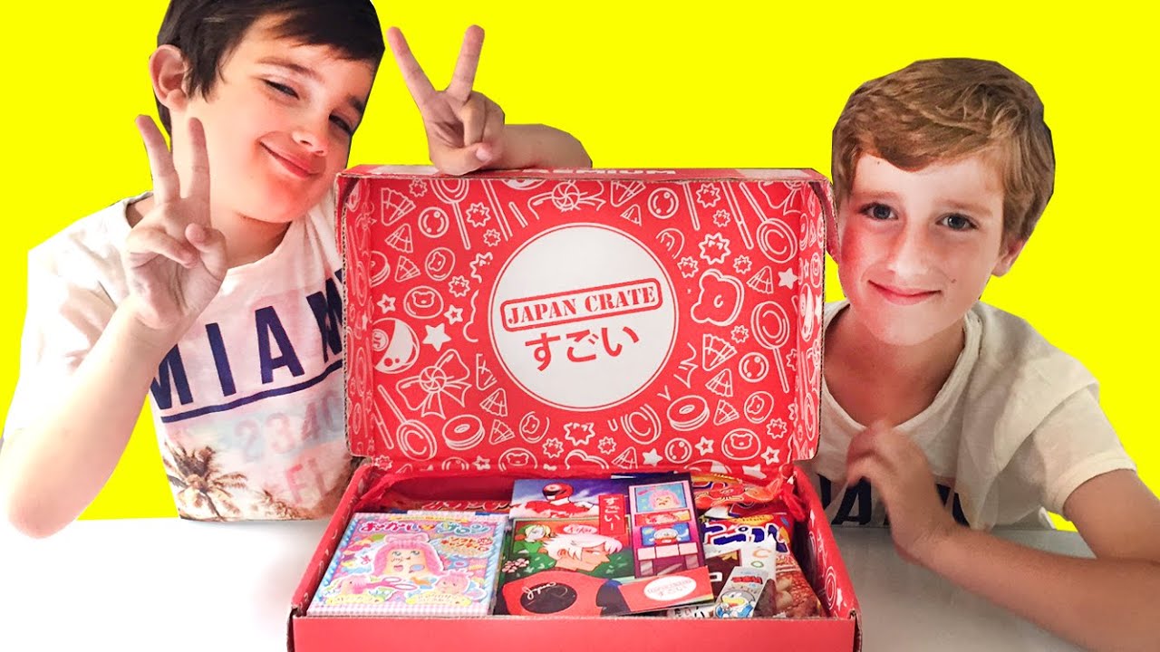 JAPAN CRATE Surprise Box Unboxing Japanese Candies & Snacks Dulces ...
