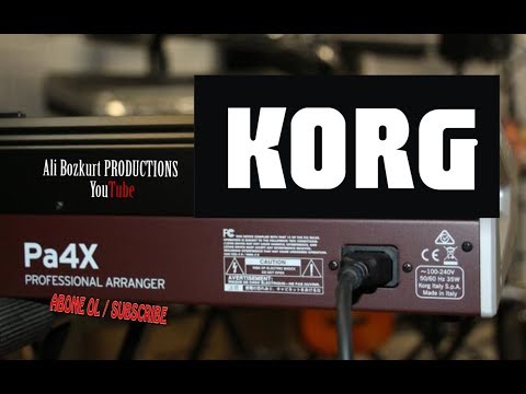 KORG Pa4x 2018 ECO VIP SET - YENI Oyun havasi 2018 Klarnet