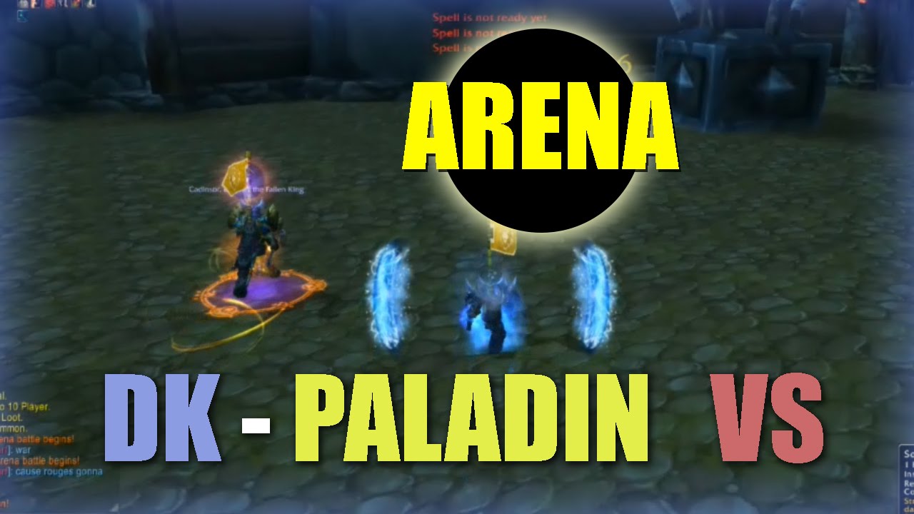Warlords of Draenor - Frost Magic 2v2 Arena Level 100 DK Paladin PvP ...