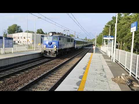 EP07-514+IC PRZEMYŚLANIN (PKP INTERCITY) do stacji Przemyśl Główny - YouTube