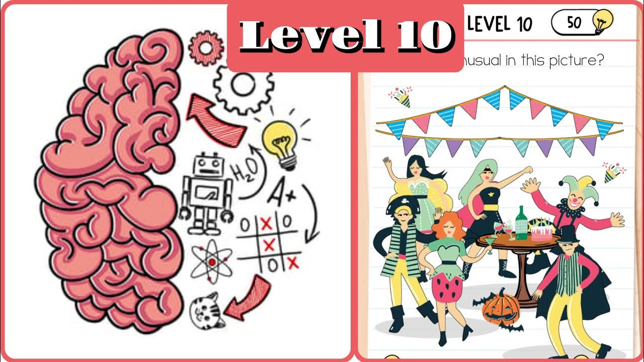 Brain test 10 | brain test level 10 - YouTube