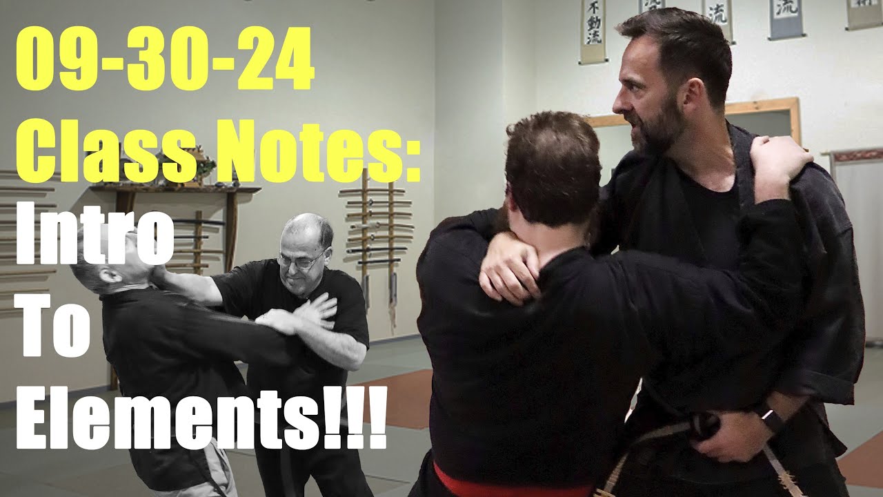 Introduction to Elements (09-30-24 Ninjutsu Class Notes) - YouTube