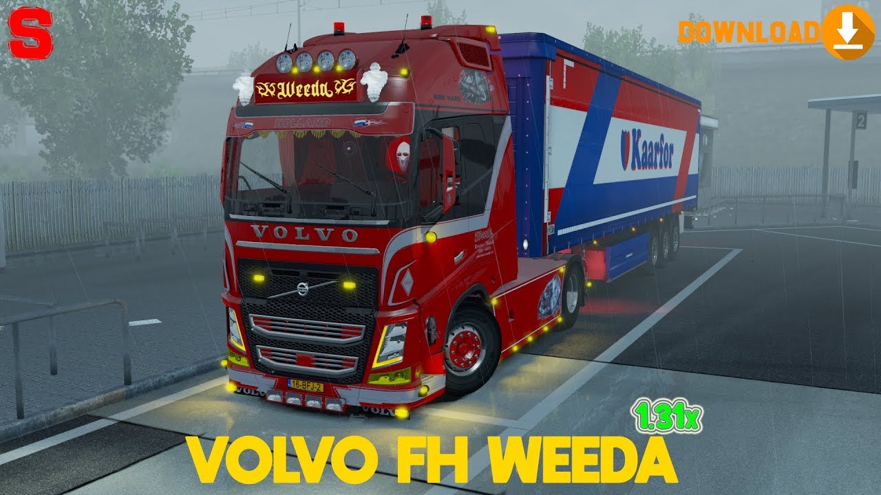 VOLVO FH WEEDA [1.31x] - SiMoN3 ETS2 (+download) - YouTube