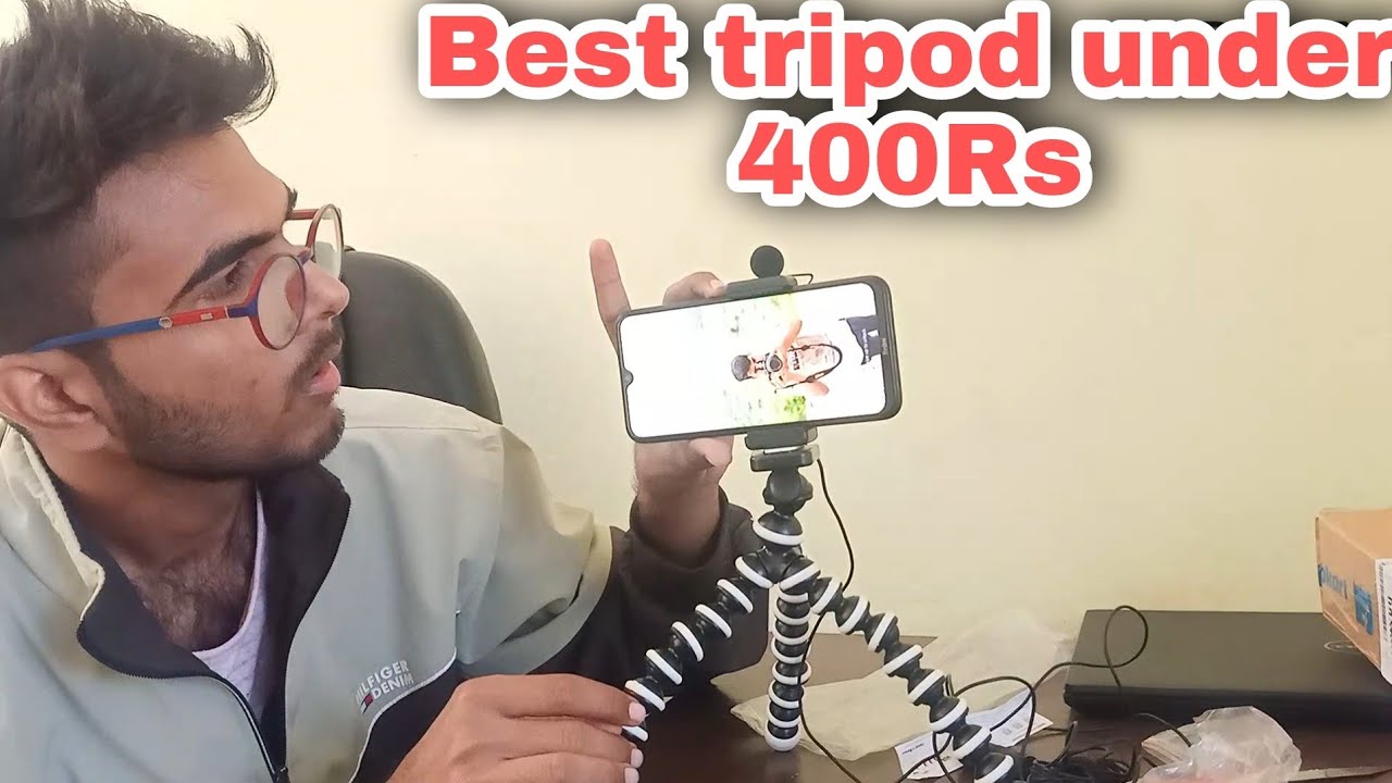 Best tripod under 400 Rs | marklif gorilla tripod | tripod for vlog ...