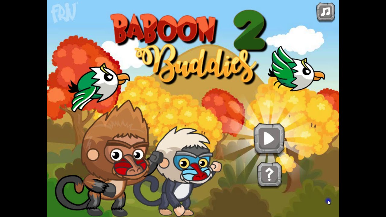 Baboon Budies 2 (Two Player Game) - YouTube
