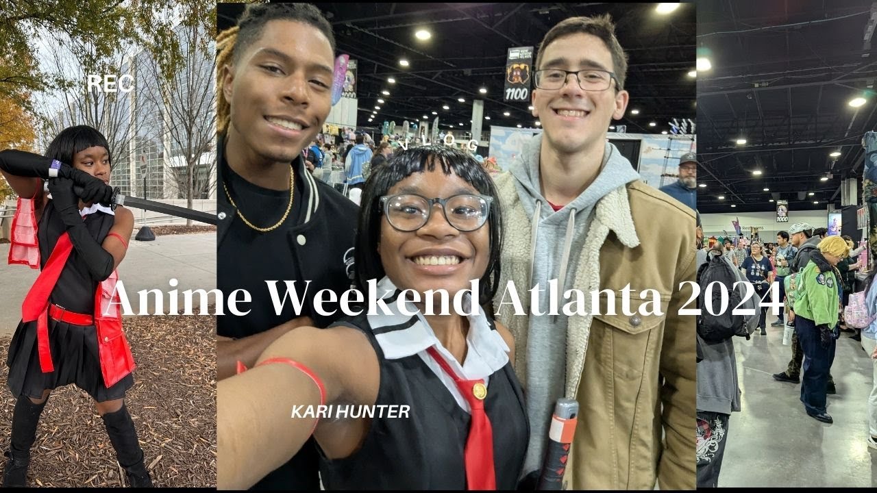 GEEKING OUT! | Anime Weekend Atlanta 2024 Vlog - YouTube