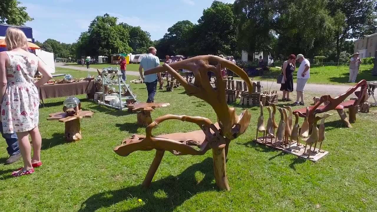 Strumpshaw Tree Fair 2016 - YouTube