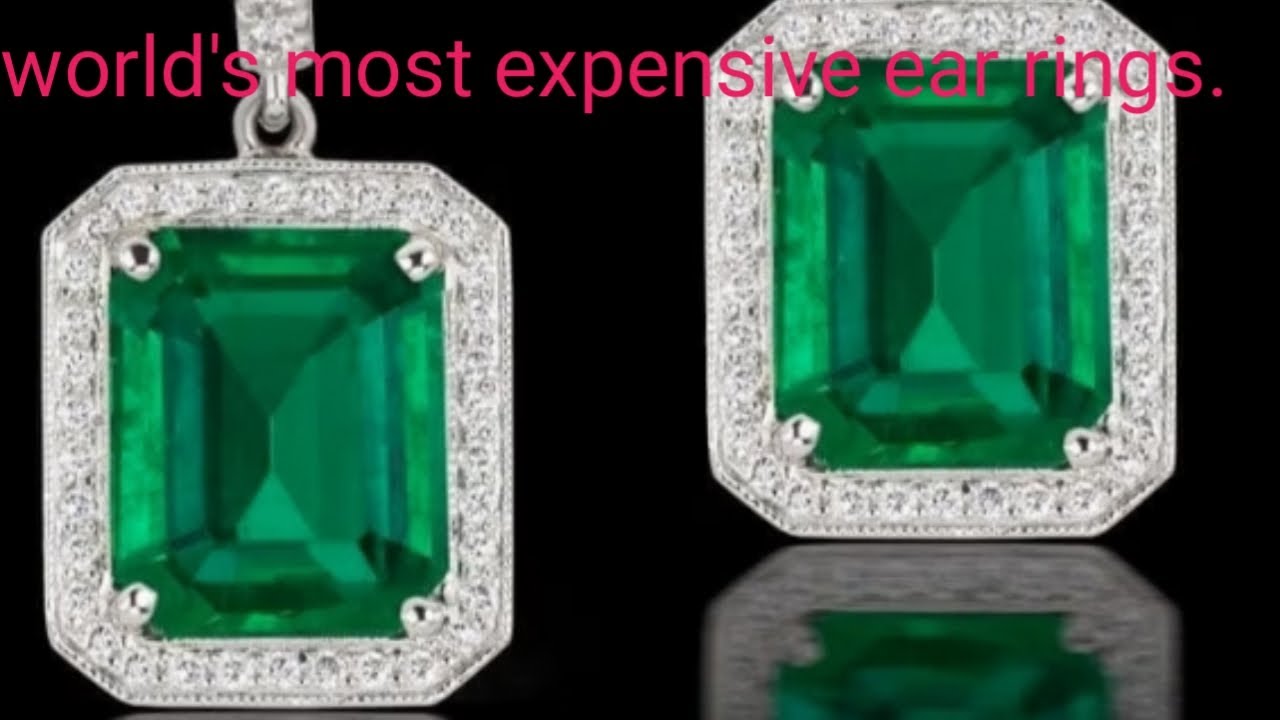 Top Ten worlds most expensive ear rings - YouTube
