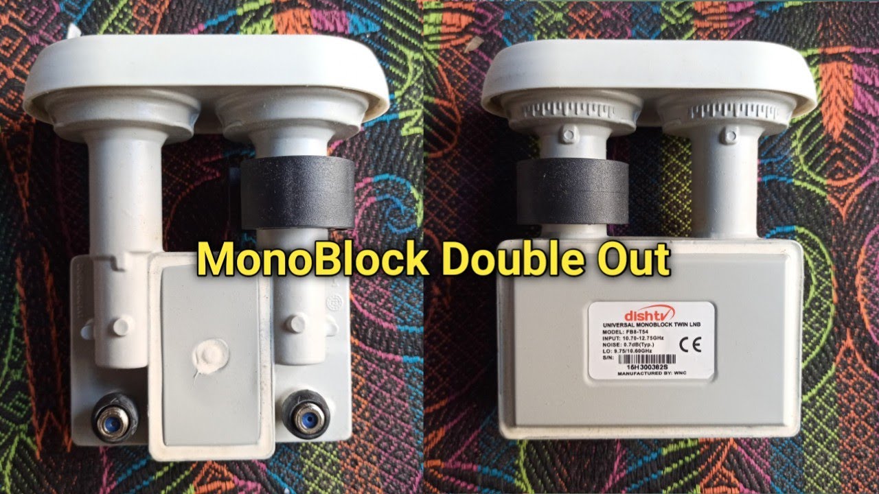 MonoBlock Dual Out LNB - YouTube