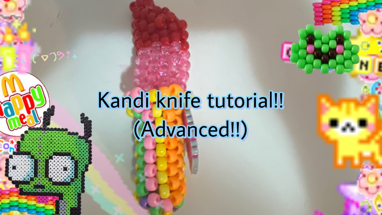 Kandi Knife Tutorial (Advanced) - YouTube