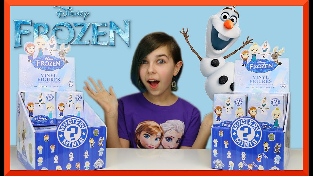 Disney Frozen Funko Mystery Minis Surprise Blind Box Unboxing PT2 - YouTube