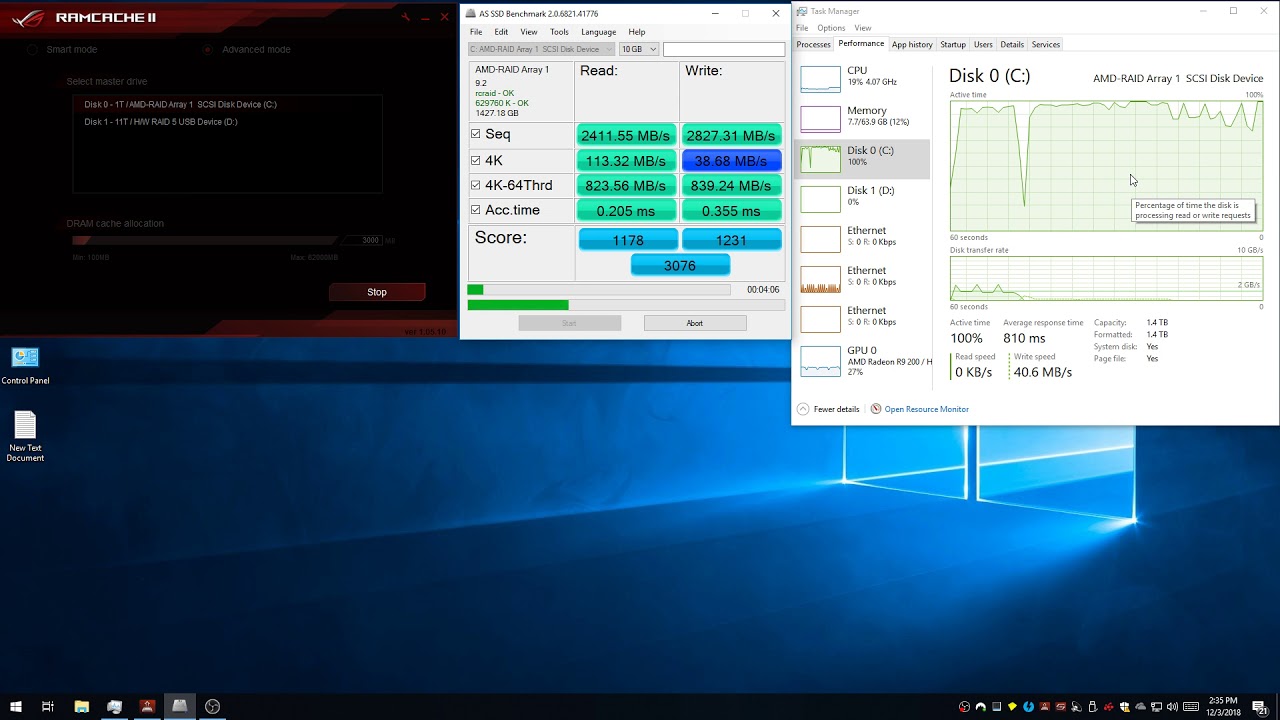 AMD StoreMi technology compairisons and benchmarks - YouTube