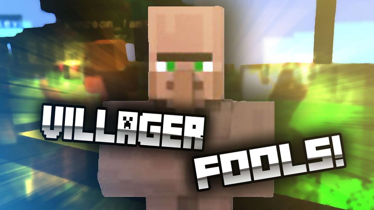 Villager FOOLS! - Minecraft's April Fools Surprise Combined with ...