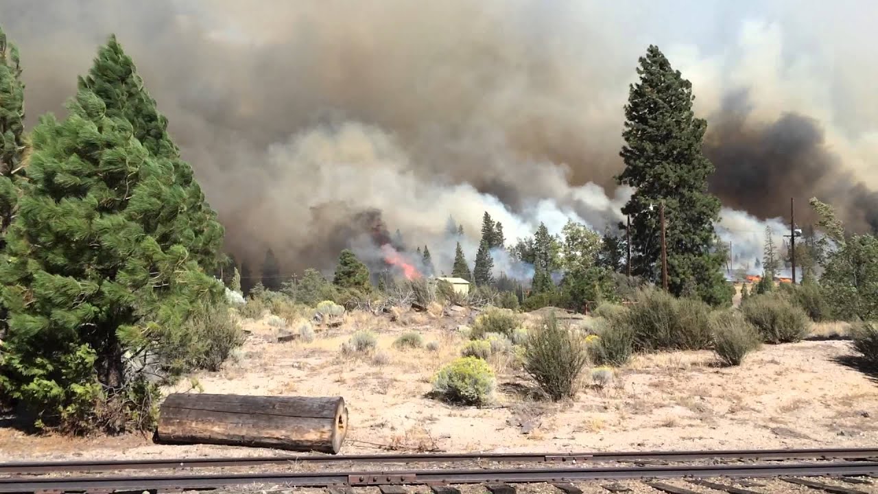 Boles Fire Weed, CA - YouTube