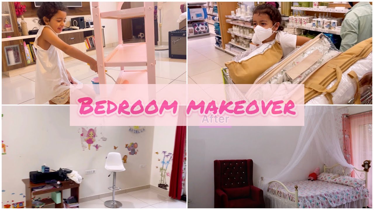 Daughter's Room Makeover | Before & After | Decorating & DIYs - YouTube