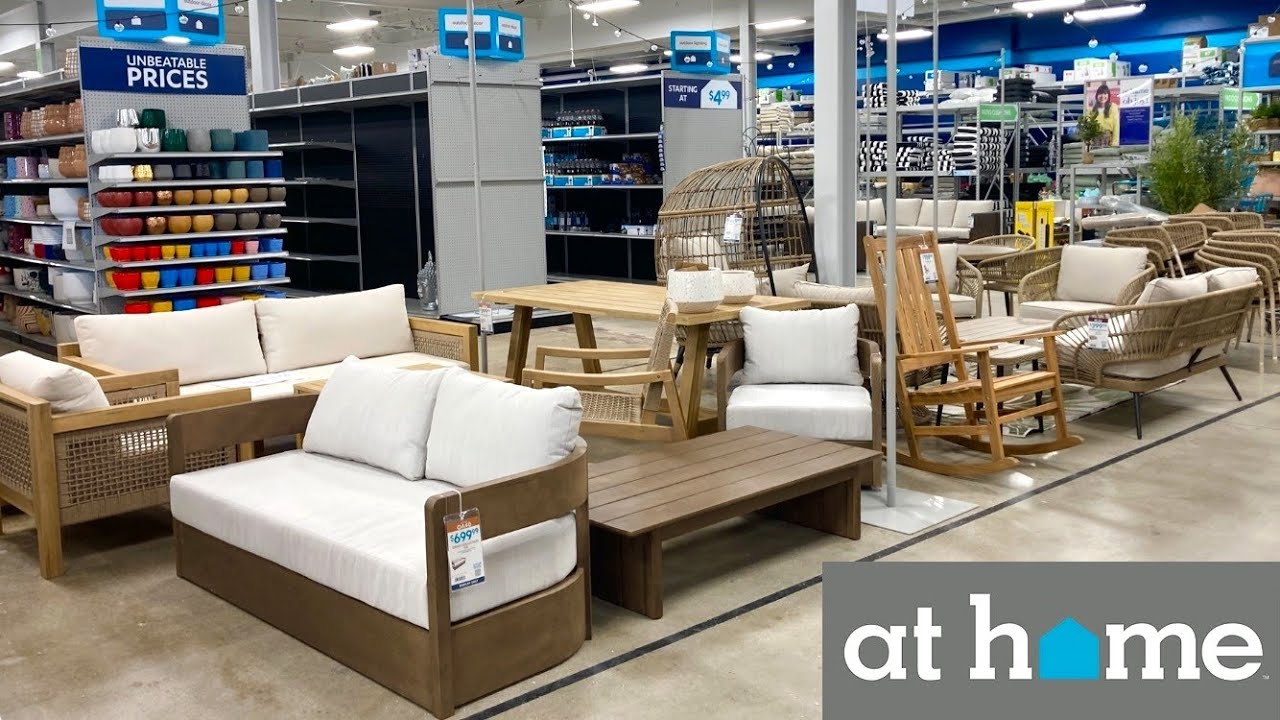 AT HOME PATIO FURNITURE OUTDOOR SOFAS ARMCHAIRS TABLES DECOR SHOP WITH ...