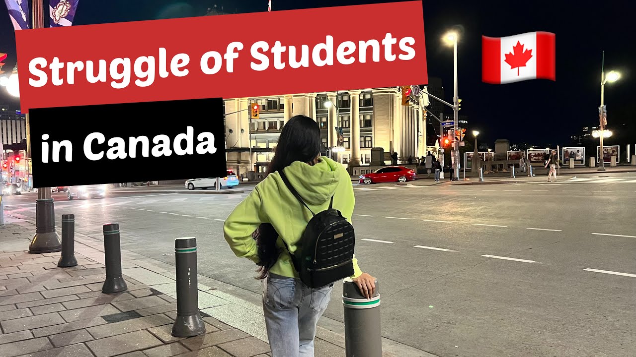 Struggle of international students in Canada | Sandy talks Canada - YouTube