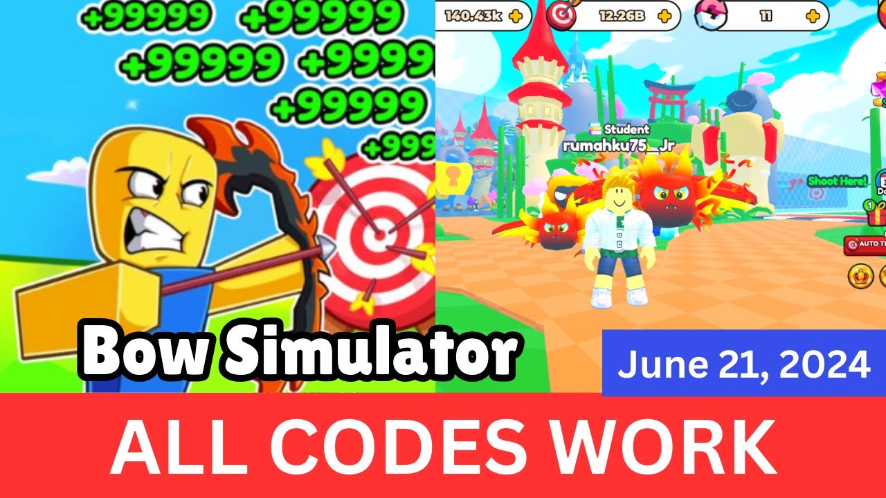 *All CODES WORK* Bow Simulator ROBLOX, June 21, 2024 - YouTube
