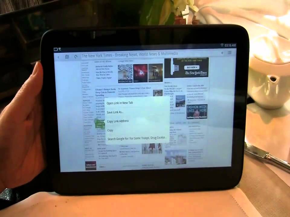 MeeGo Tablet User Experience Detailed Walk Through - YouTube