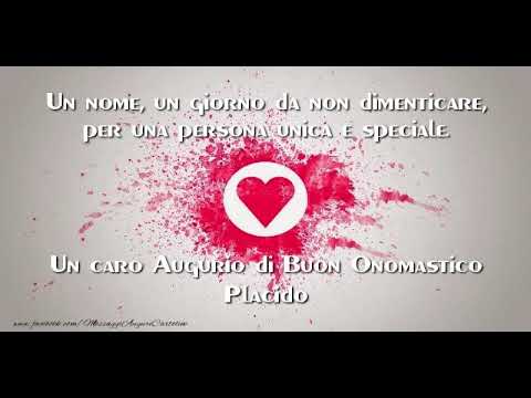 Auguri Placido! Buon Onomastico!