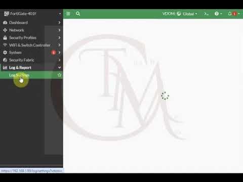 How configure fortigate to send log #Fortigate Configuration #Fortigate ...