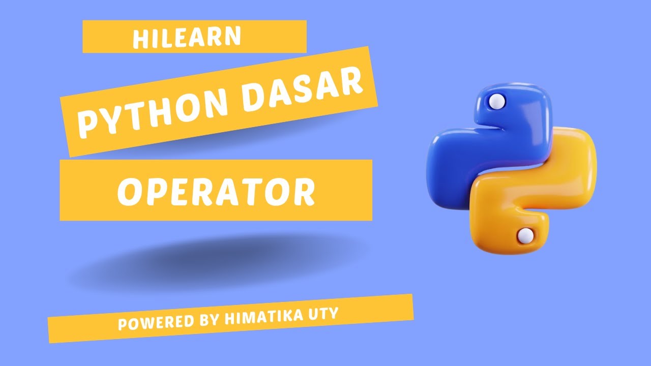 HiLearn Python Dasar - Operator Aritmatika - YouTube