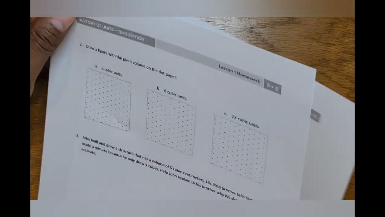 Eureka Math 5th Grade TEKS Edition Module 5 Lesson 1 Homework - YouTube