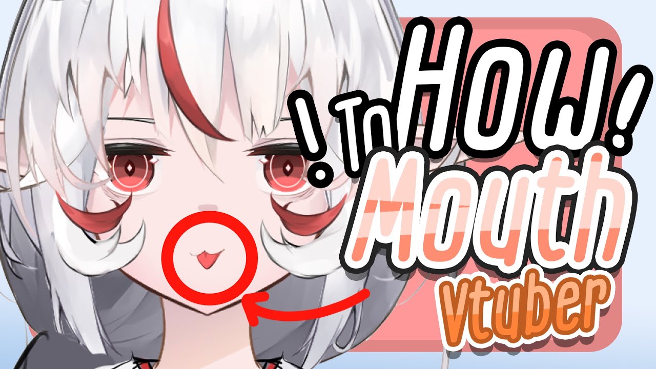How to draw vtuber model mouth (TH) Ep.3 - YouTube