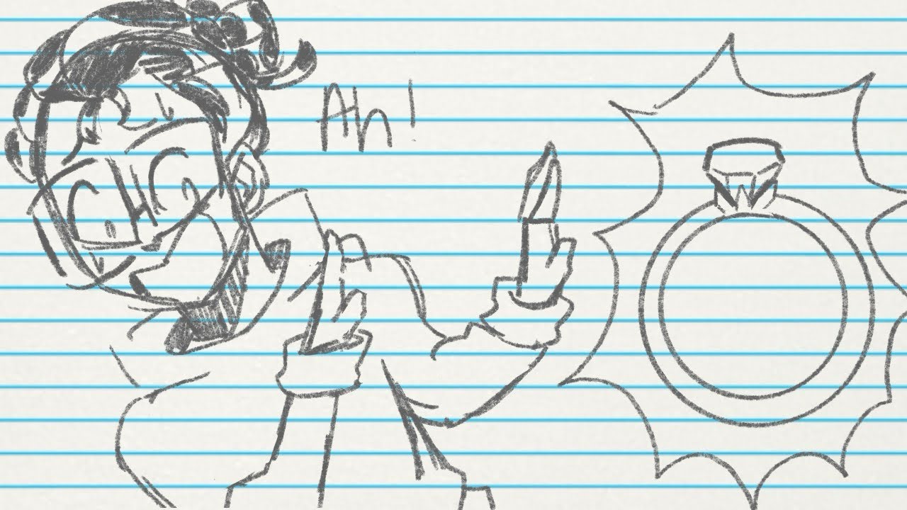 I’m Afraid Of Commitment | Sketchbook Session: Daily Doodle 153 - YouTube